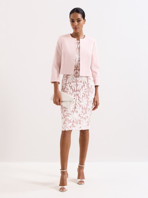 PHASE EIGHT Phase Eight Cropped Round Neck Jacket